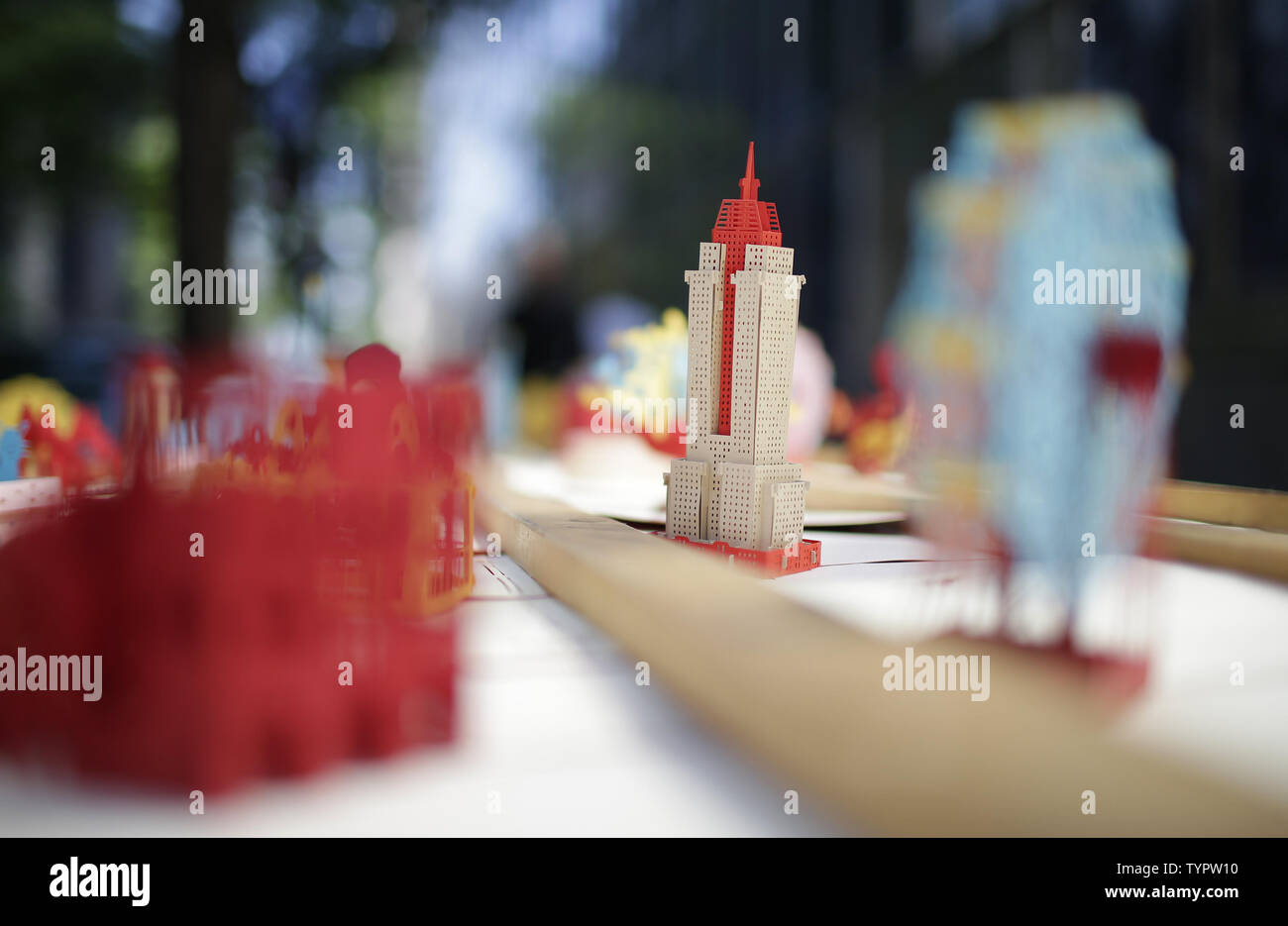 A paper pop-up book of the Empire State Building is just one of many ...
