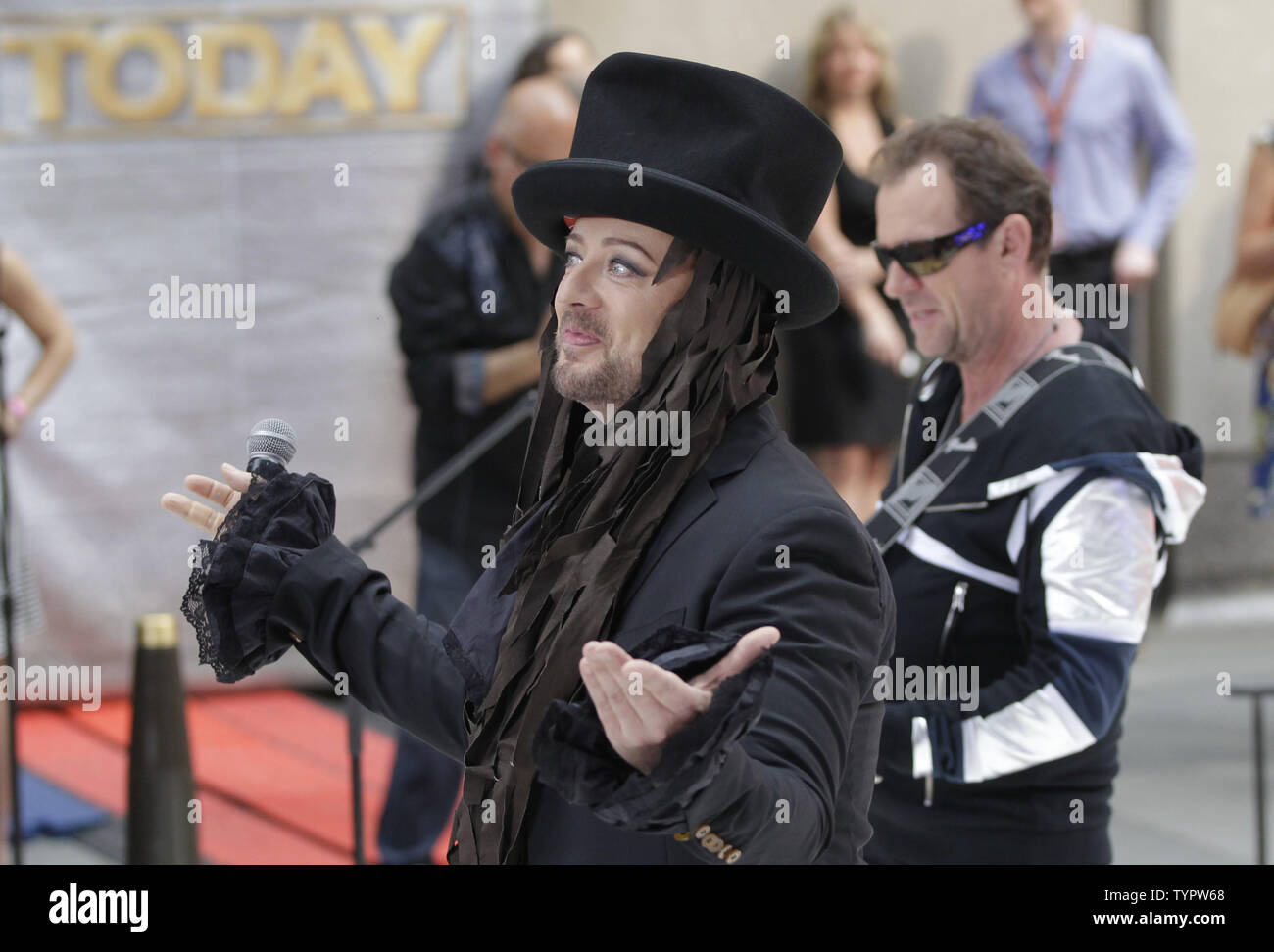 Boy george culture club hi-res stock photography and images - Alamy