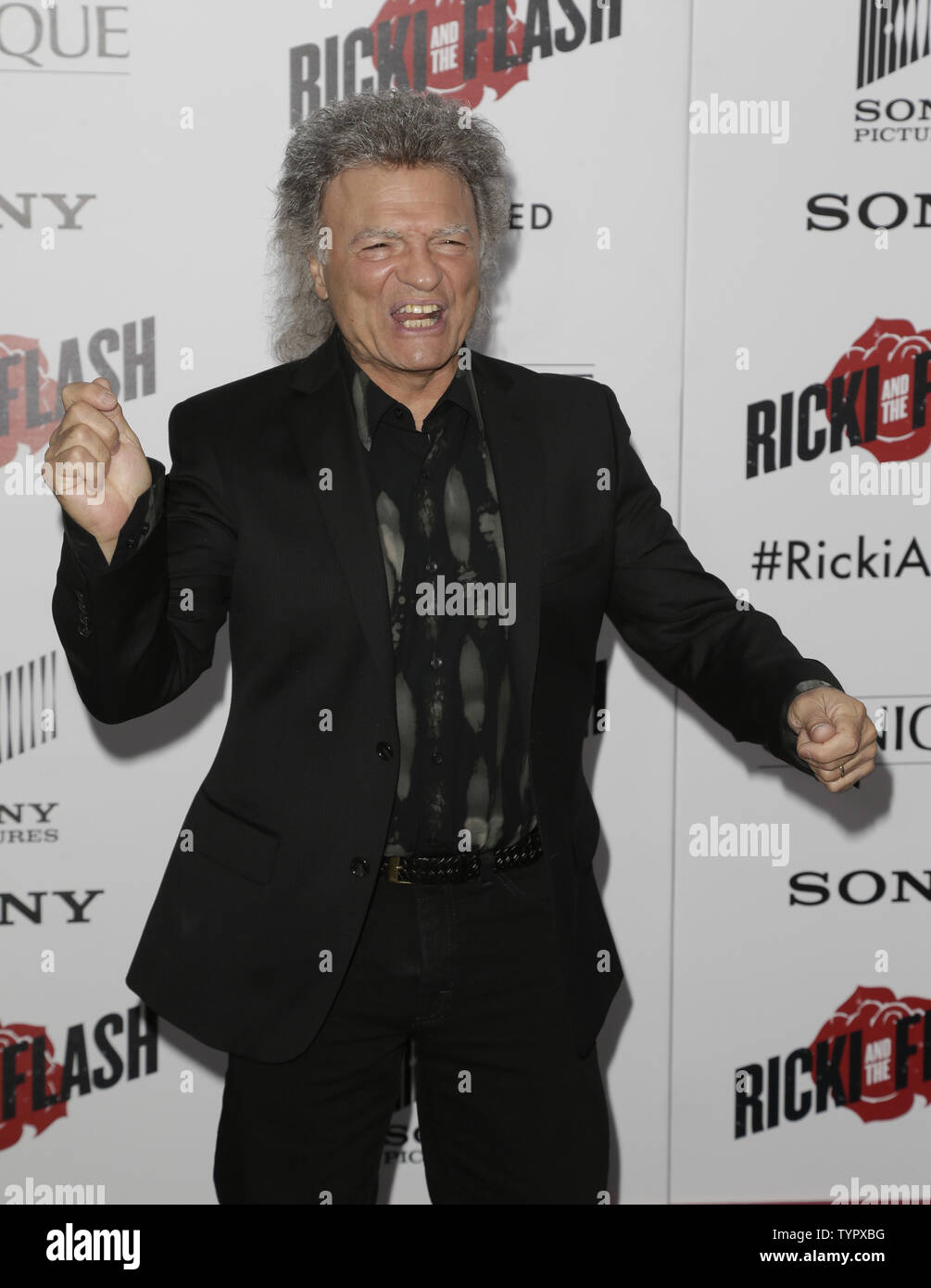 Joe Vitale arrives on the red carpet at the New York premier of 'Ricki ...