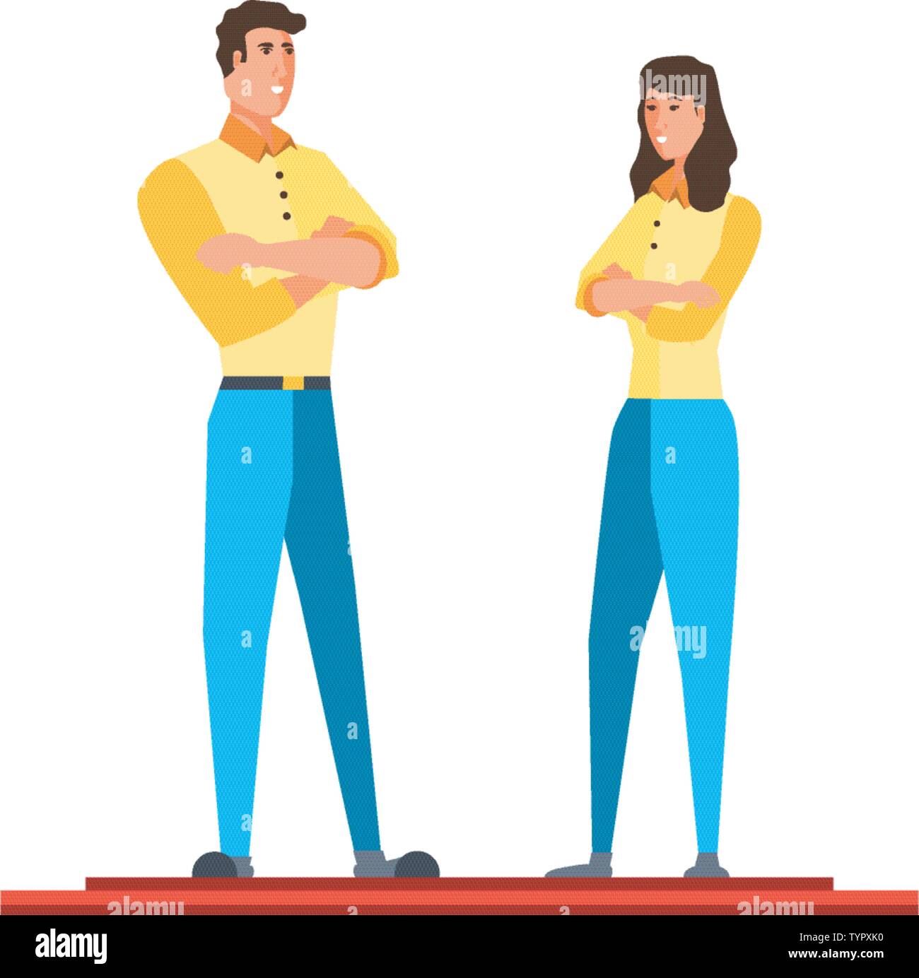 Couple of woman and man cartoon design, Relationship love romance ...