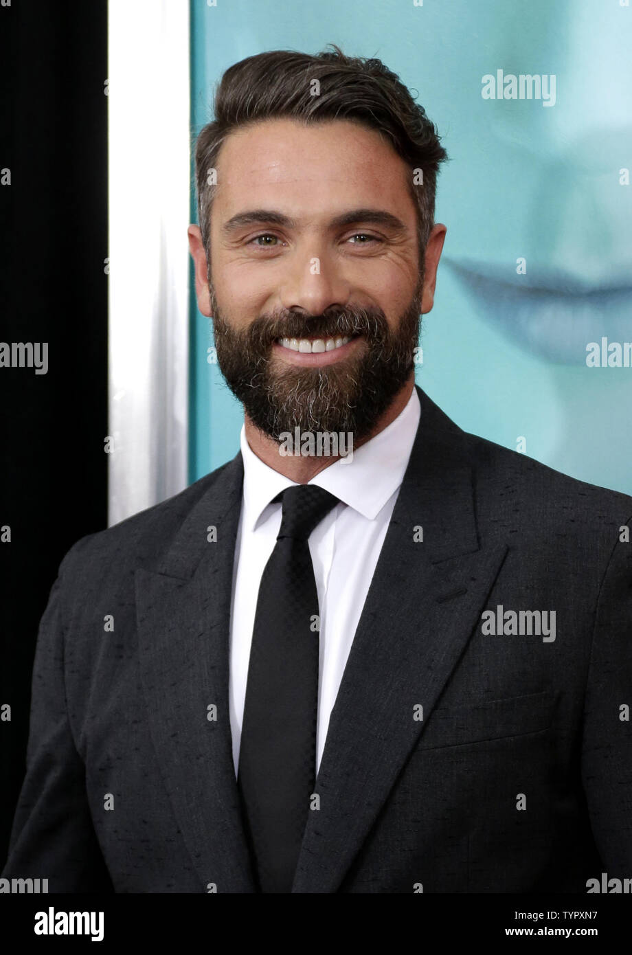 Luca Calvani arrives on the red carpet at the New York Premiere of 'The ...