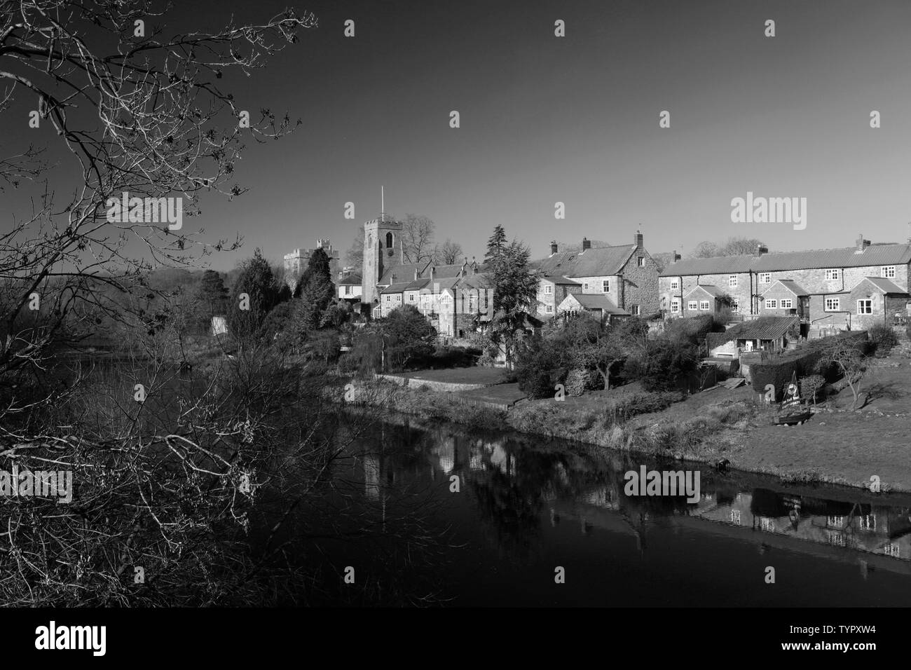 Tanfield castle hi-res stock photography and images - Alamy