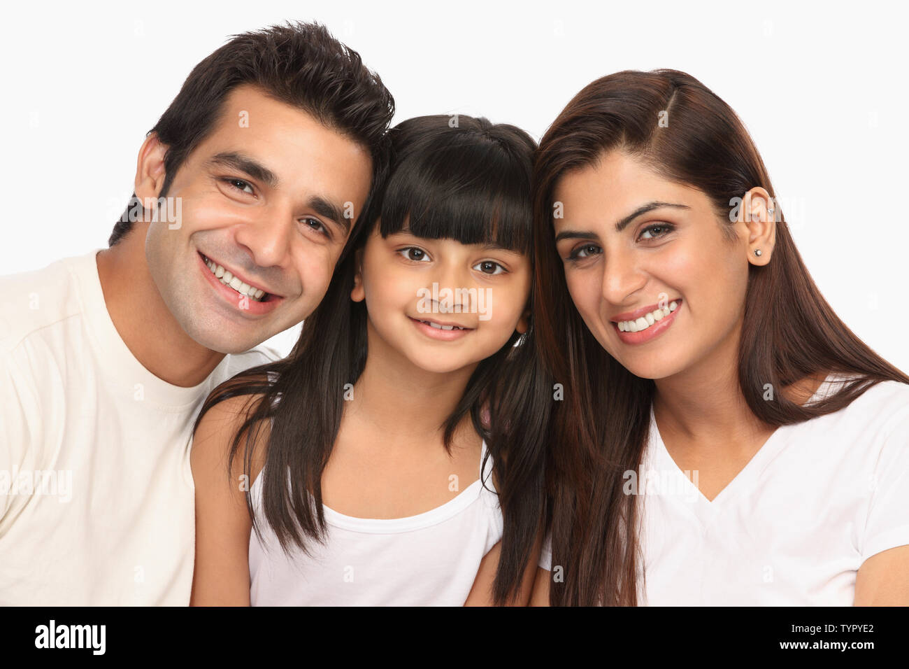 Portrait of an Indian family Stock Photo - Alamy