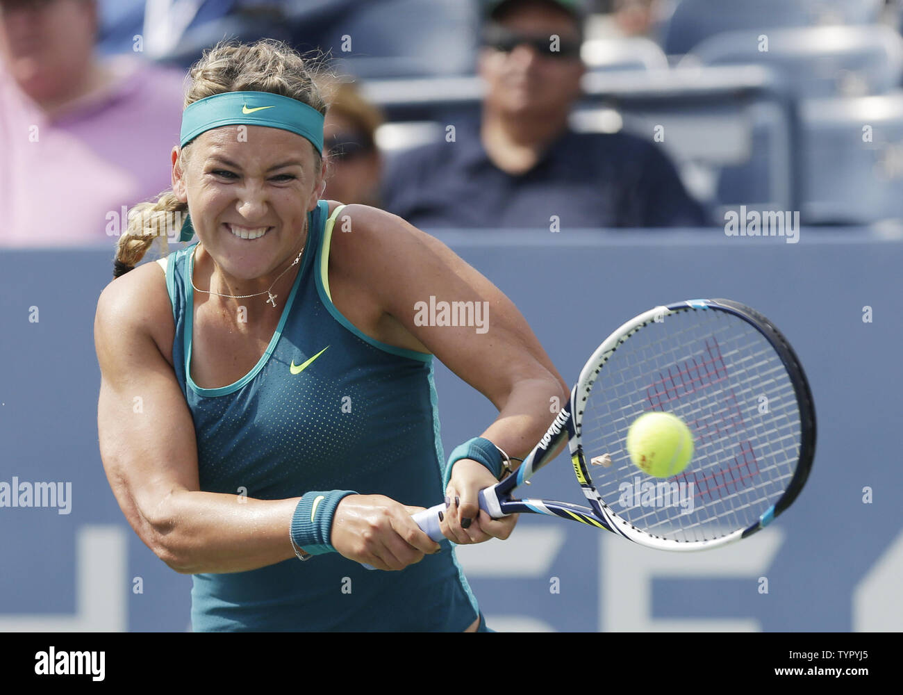 Victoria azarenka 2015 us open hi-res stock photography and images - Alamy