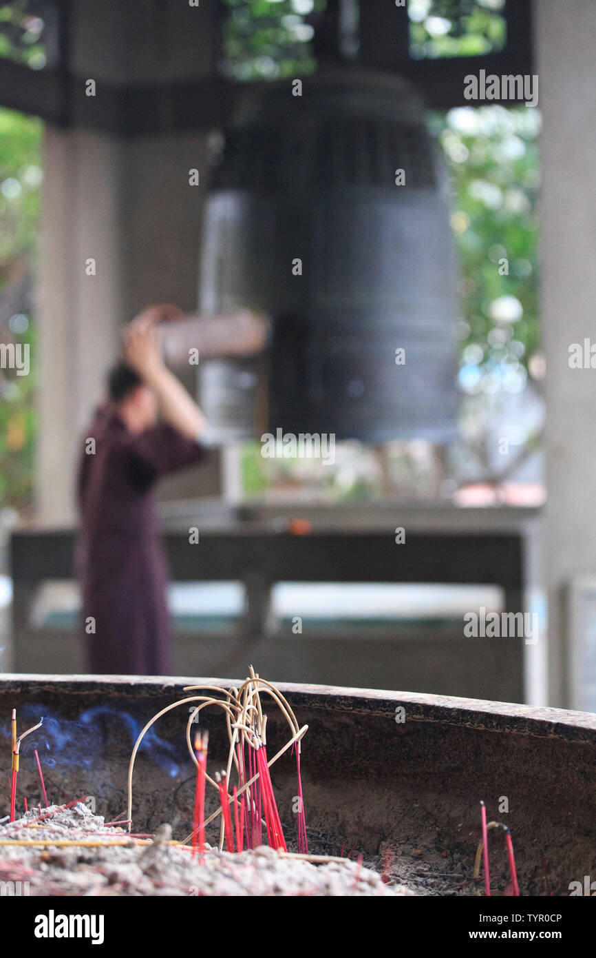 Monk Ringing Bell High Resolution Stock Photography and Images - Alamy