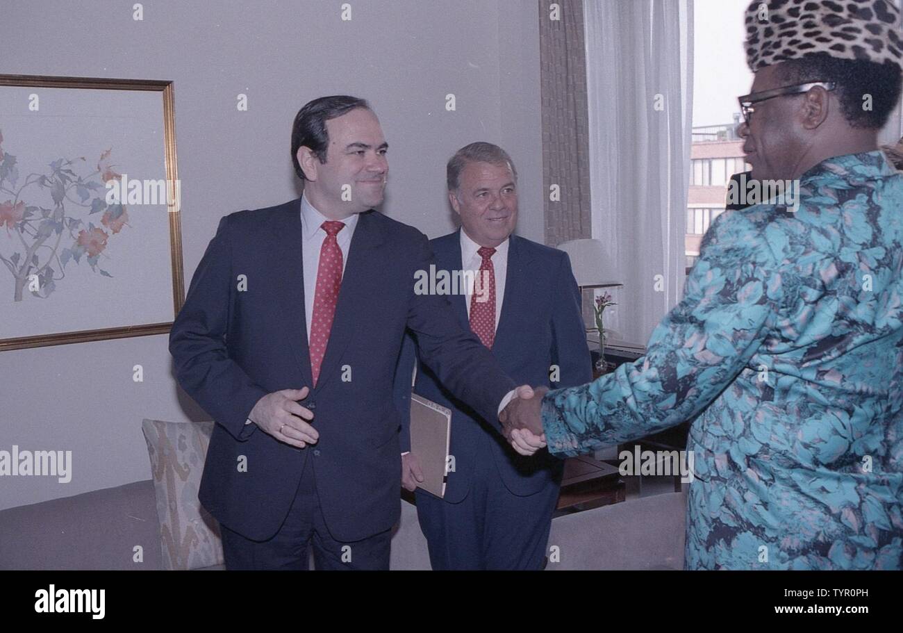 THREE MEN GREETING EACH OTHER Stock Photo - Alamy