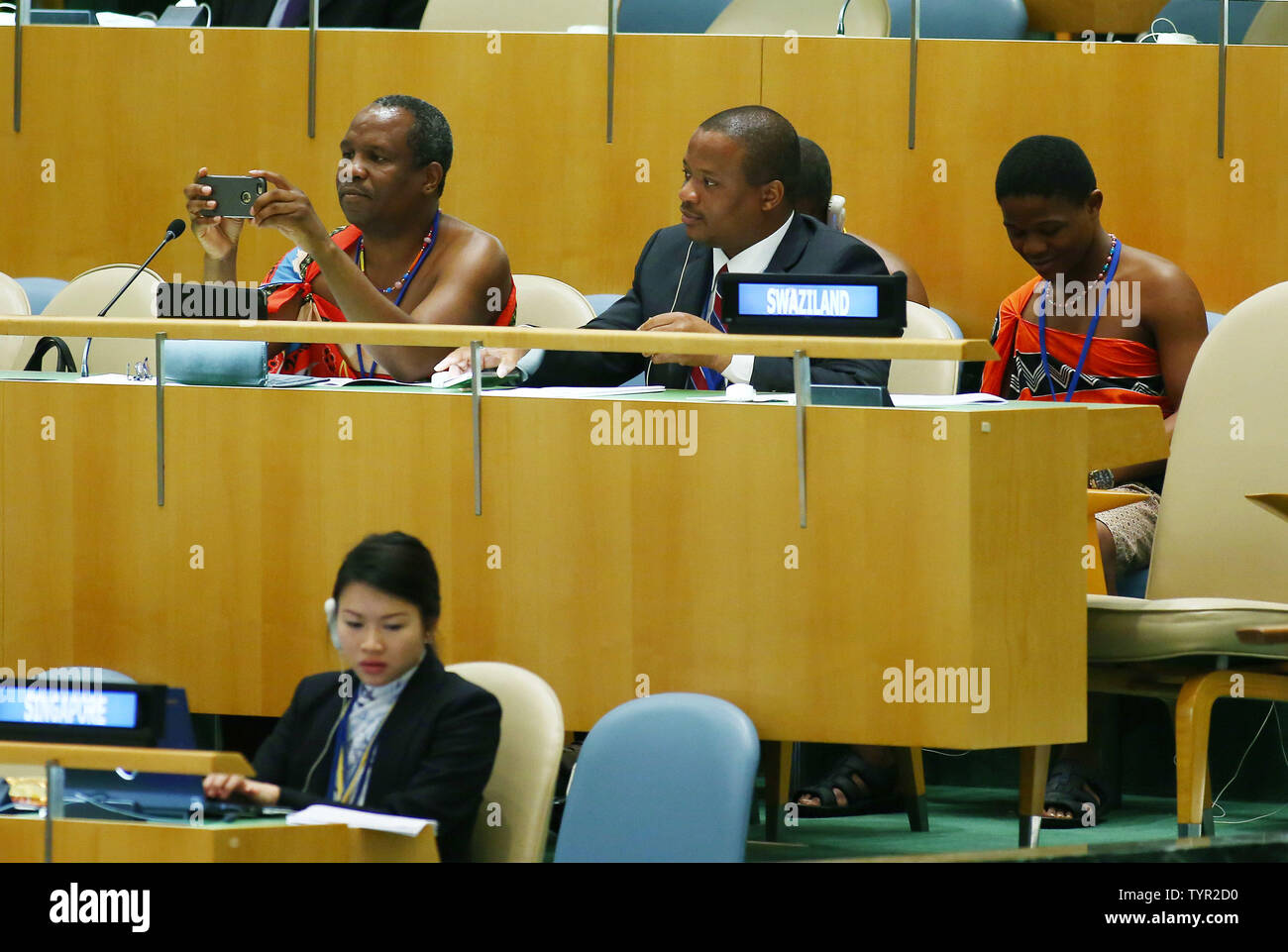 King mswati hi-res stock photography and images - Alamy