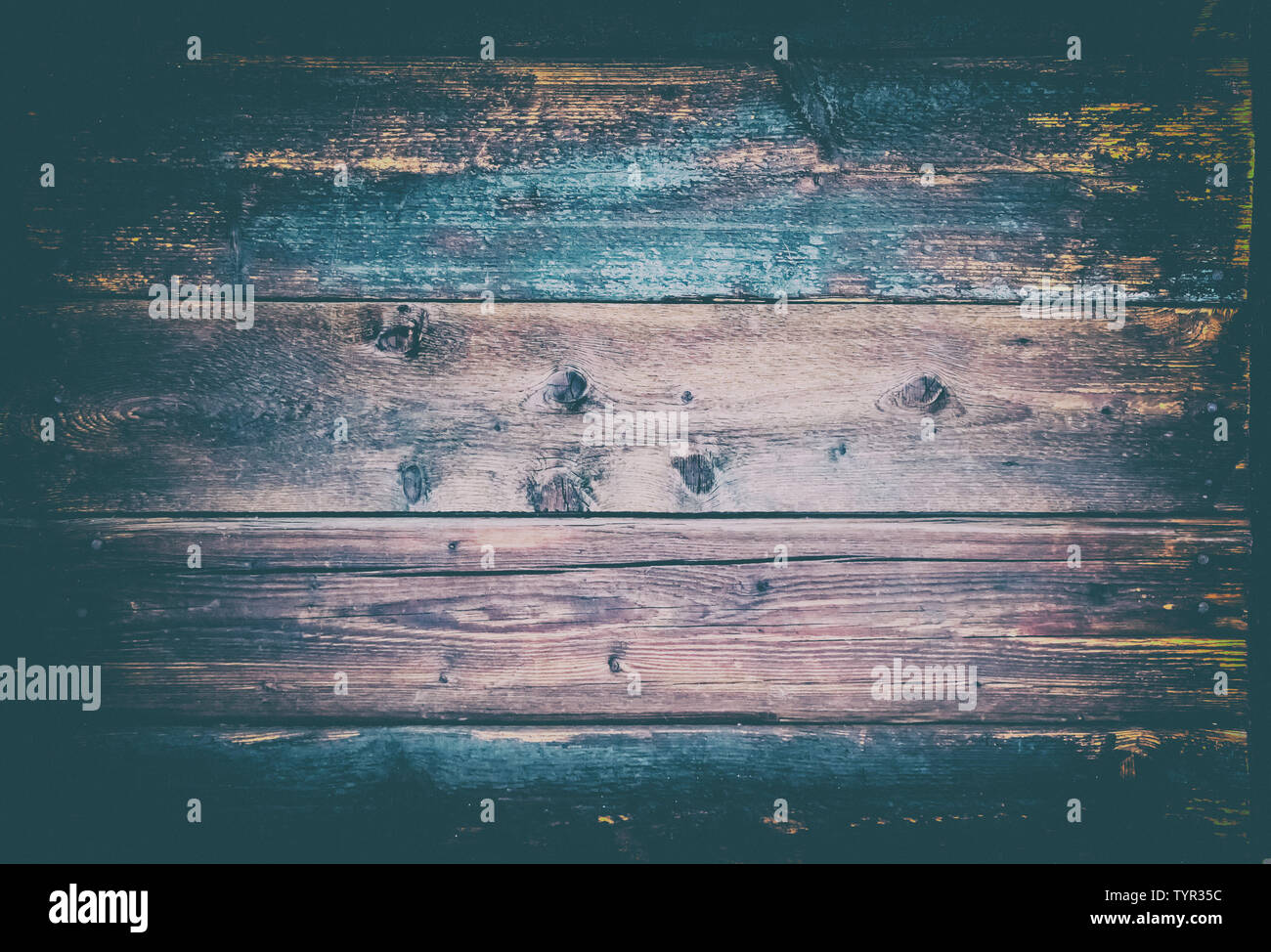 Old burned boards with nails in brown and black colour. this is nature ...