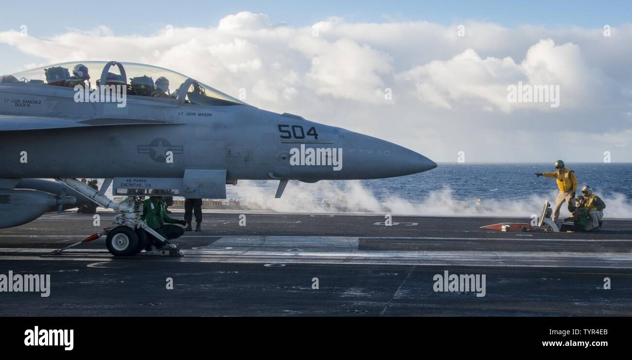 PACIFIC OCEAN (Nov. 21, 2016) An EA-18G Growler from Electronic Attack ...