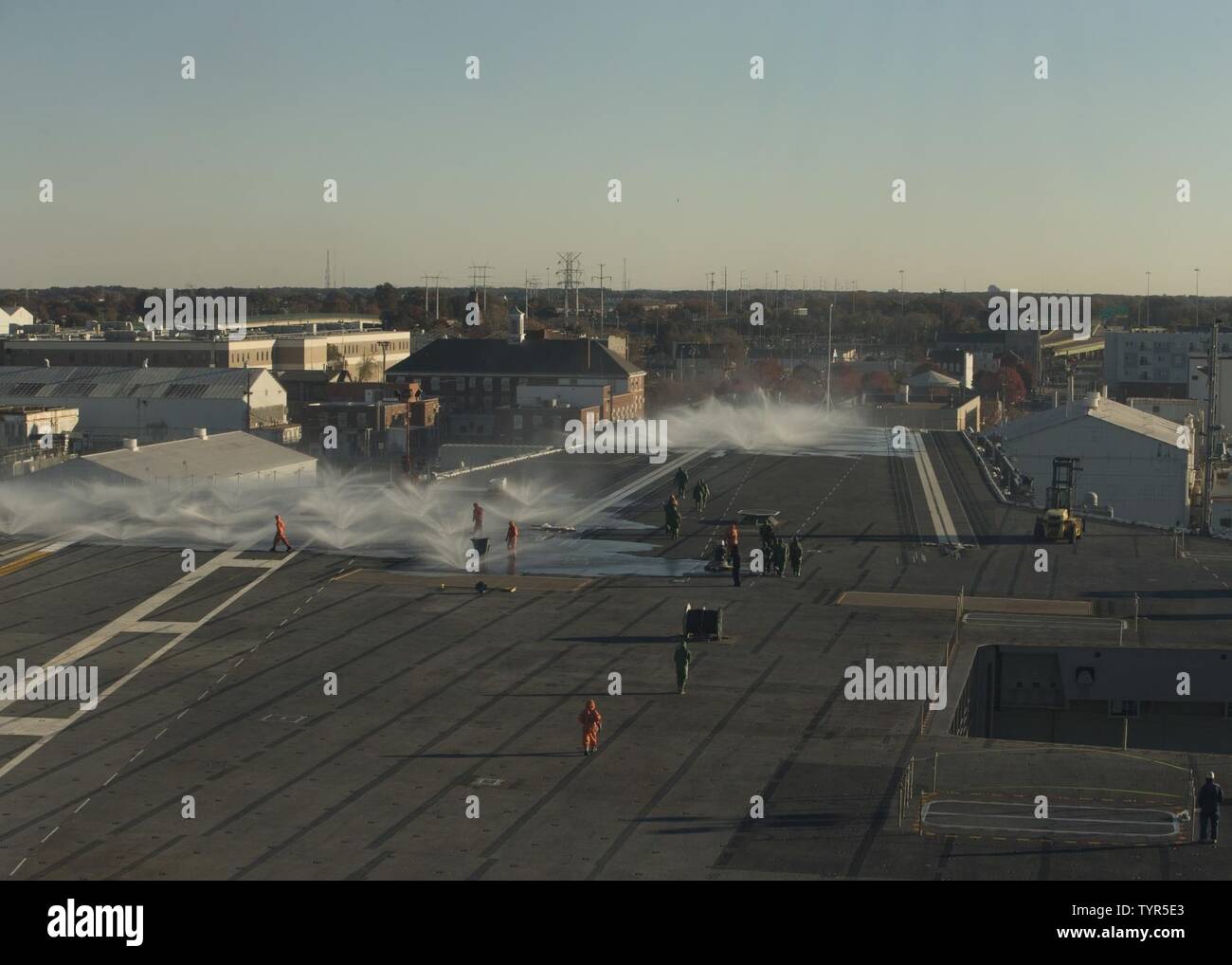 Countermeasure wash down system hi-res stock photography and images - Alamy