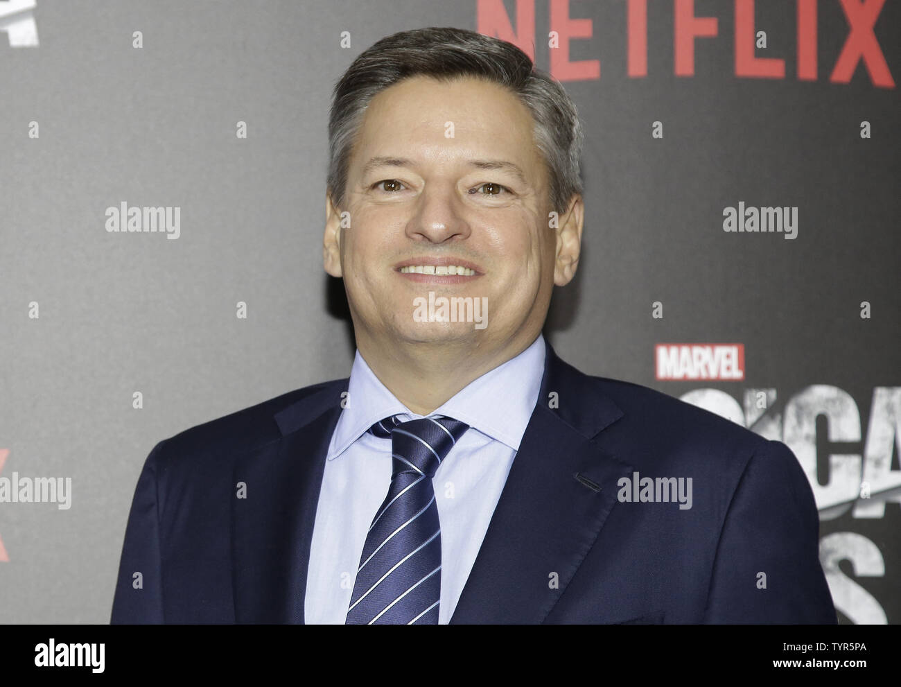 Netflix Chief Content Officer Ted Sarandos arrives on the red carpet at ...