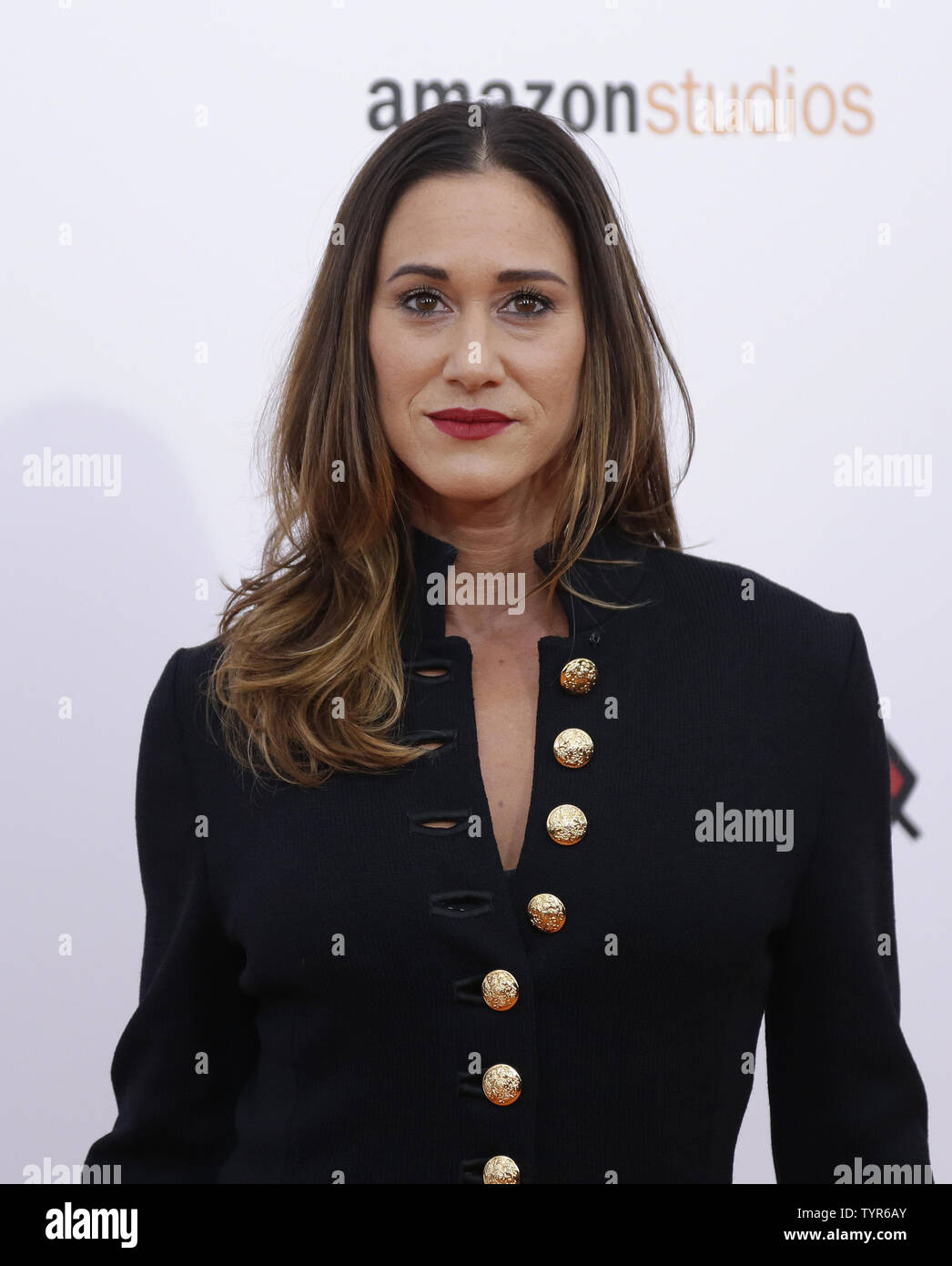 Maija Garcia arrives on the red carpet at the 'CHI-RAQ' New York ...