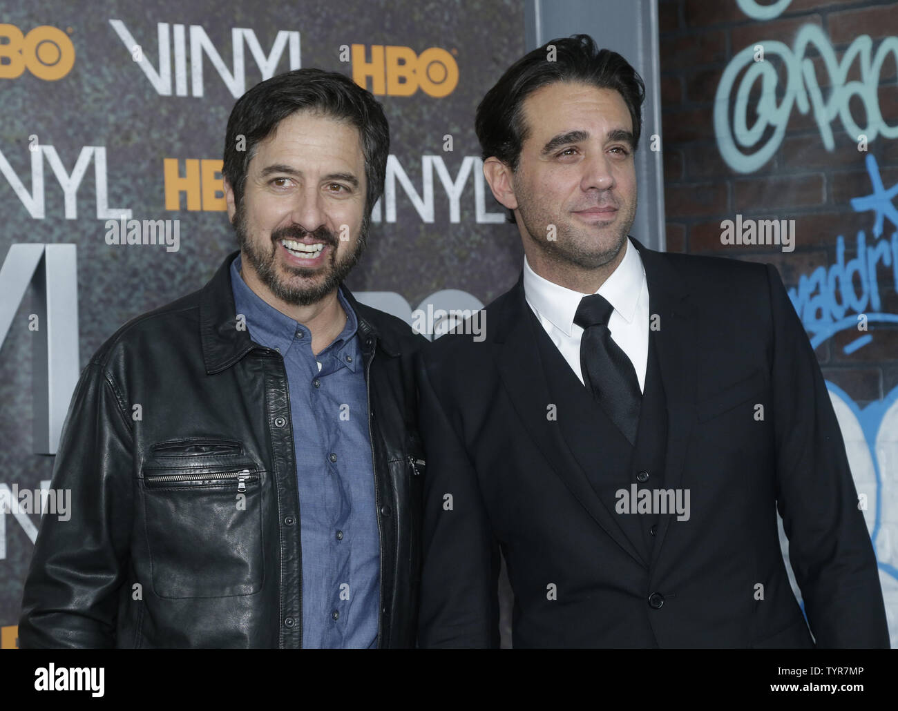 Ray Romano and Bobby Cannavale arrive on the red carpet at the New York ...
