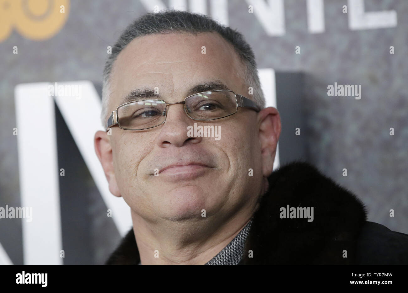 John Gotti Jr. arrives on the red carpet at the New York premiere of ...