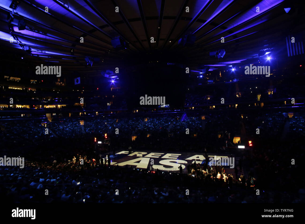 Martin Luther King Jr. is honored when the New York Knicks play the ...