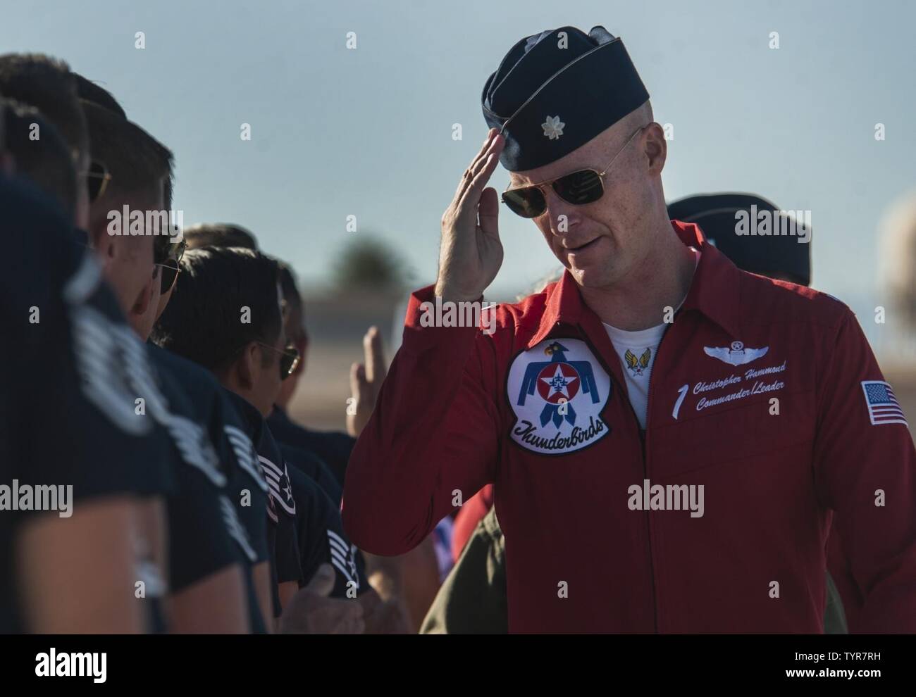 Lt. Col. Christopher Hammond, U.S. Air Force Air Demonstration Squadron ...