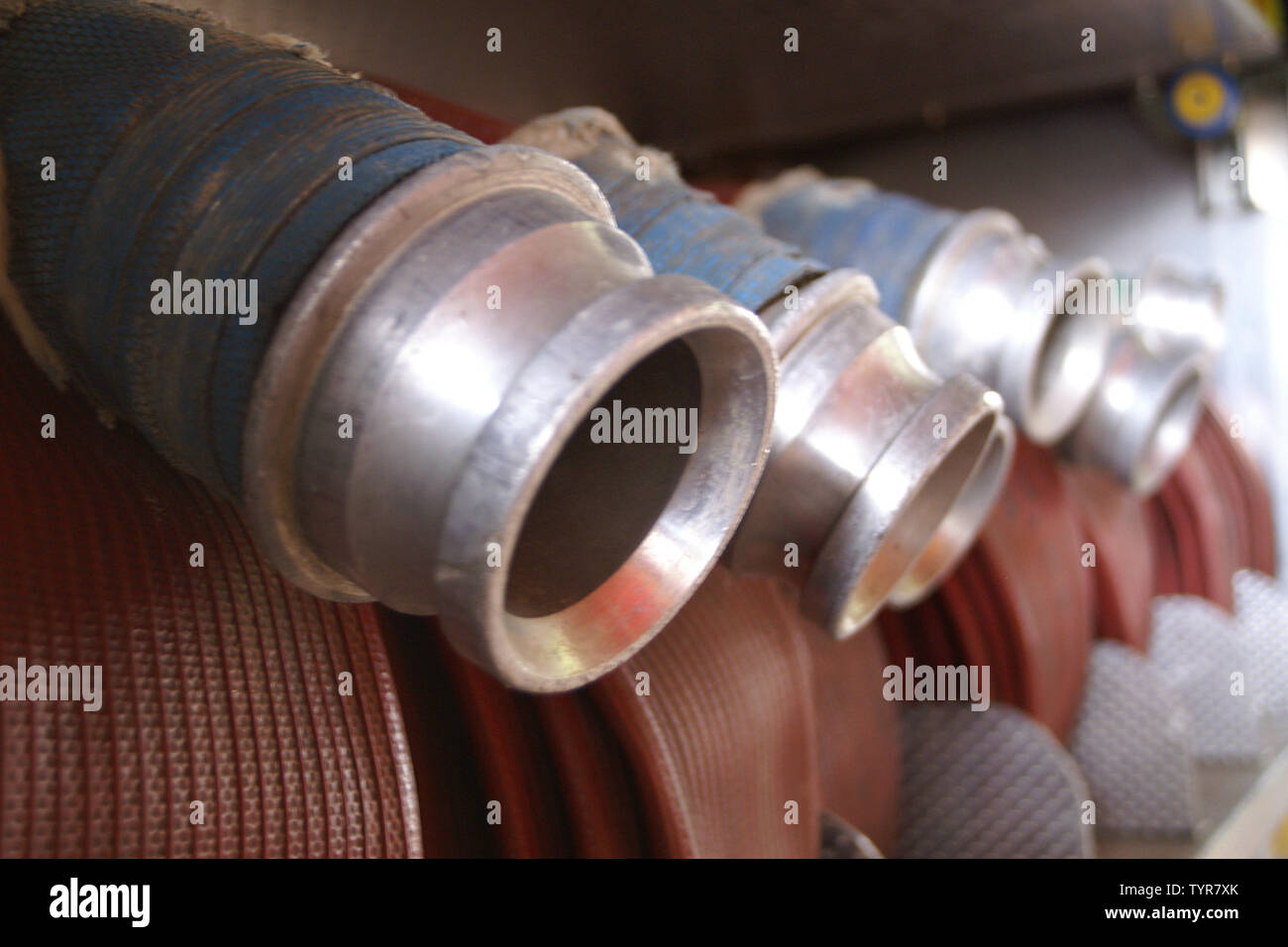 Fire engine equipment locker hi-res stock photography and images - Alamy