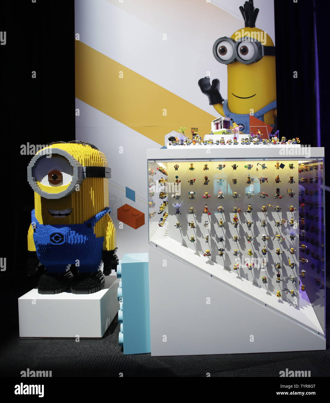 Despicable Me Minions by Mattel are on display at the 113th North ...