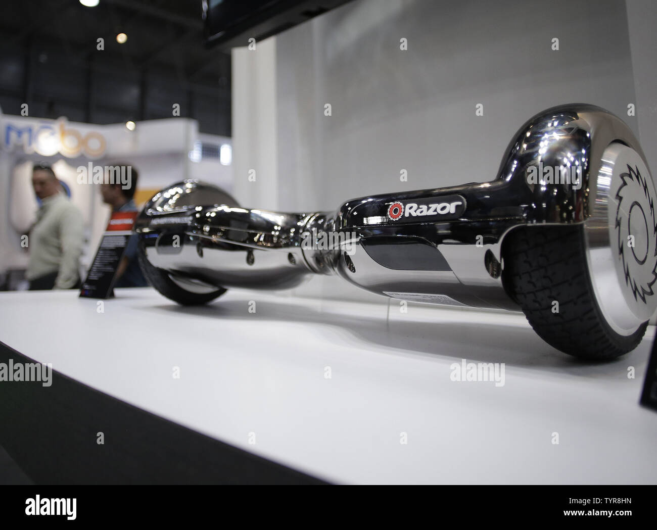 A Razor Hoverboard is on display at the 113th North American ...