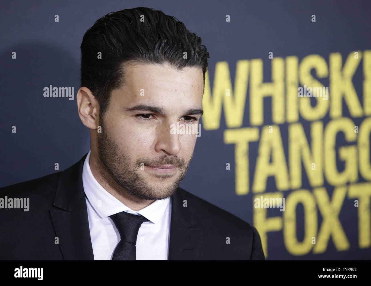Christopher Abbott arrives on the red carpet at the 'Whiskey Tango ...