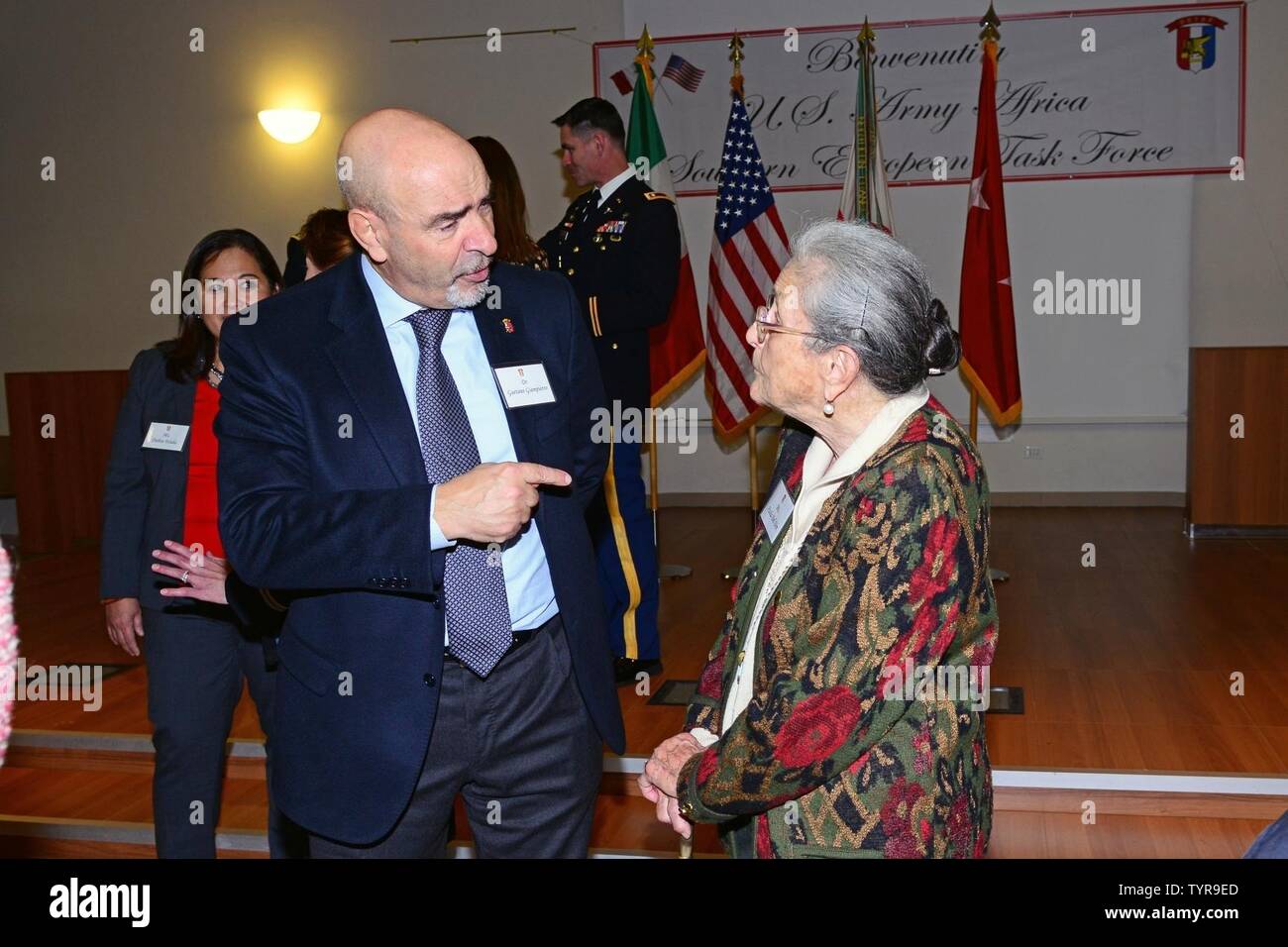 Dr. Gaetano Giampietro, Chief of Vicenza Police and Prof. Paola Del Din ...