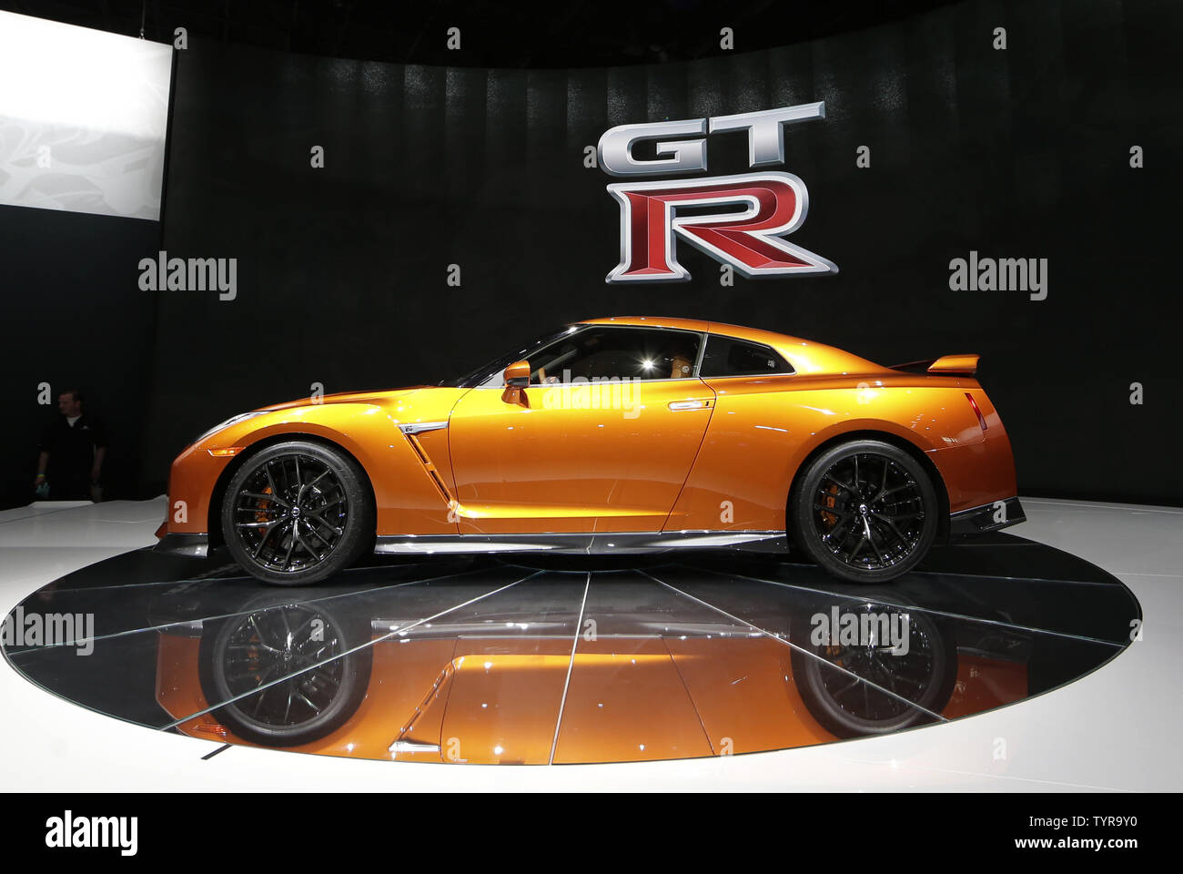 The 2017 Nissan GT-R is unveiled at the 2016 New York International ...