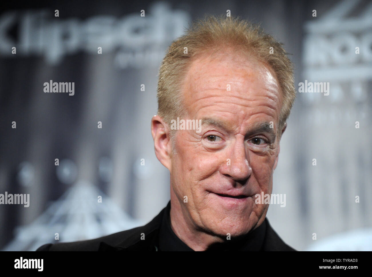 Inductee James Pankow of Chicago arrives in the press room at the 31st ...