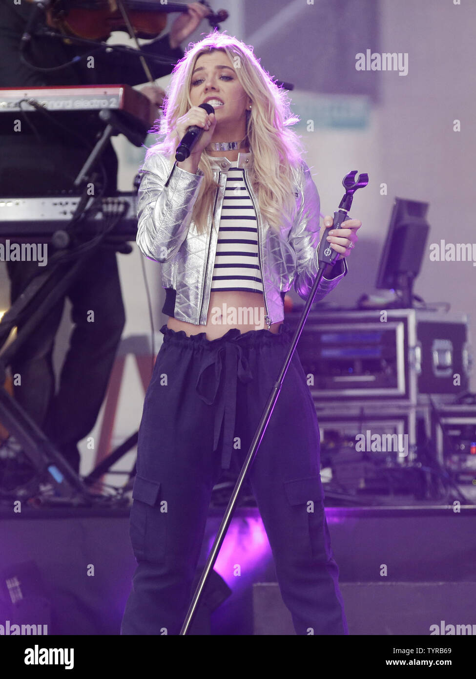 Kimberly Perry and The Band Perry perform onstage at the Citi Concert ...