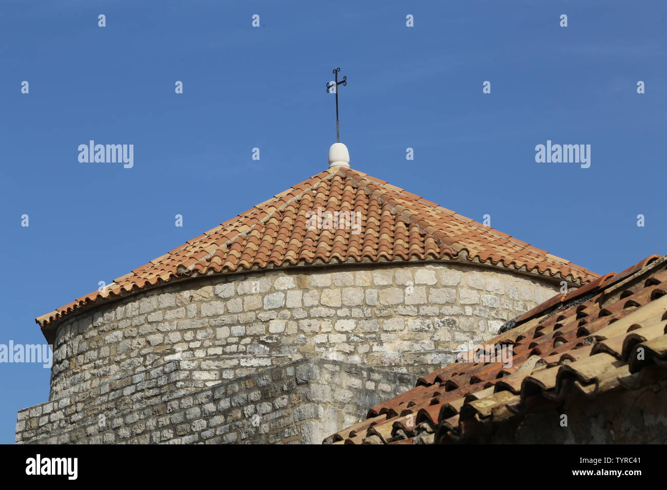 KLIS, CROATIA - JUNY 12, 2019: Near Split the Klis Fortress origin as a ...