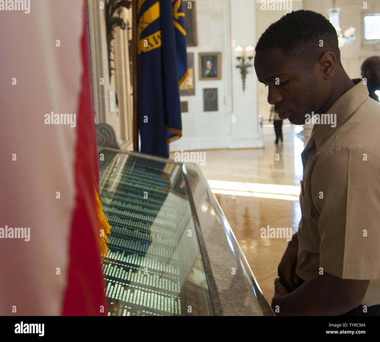 ANNAPOLIS (Nov. 22, 2016) Seaman Matthew Leroy, assigned to the ...