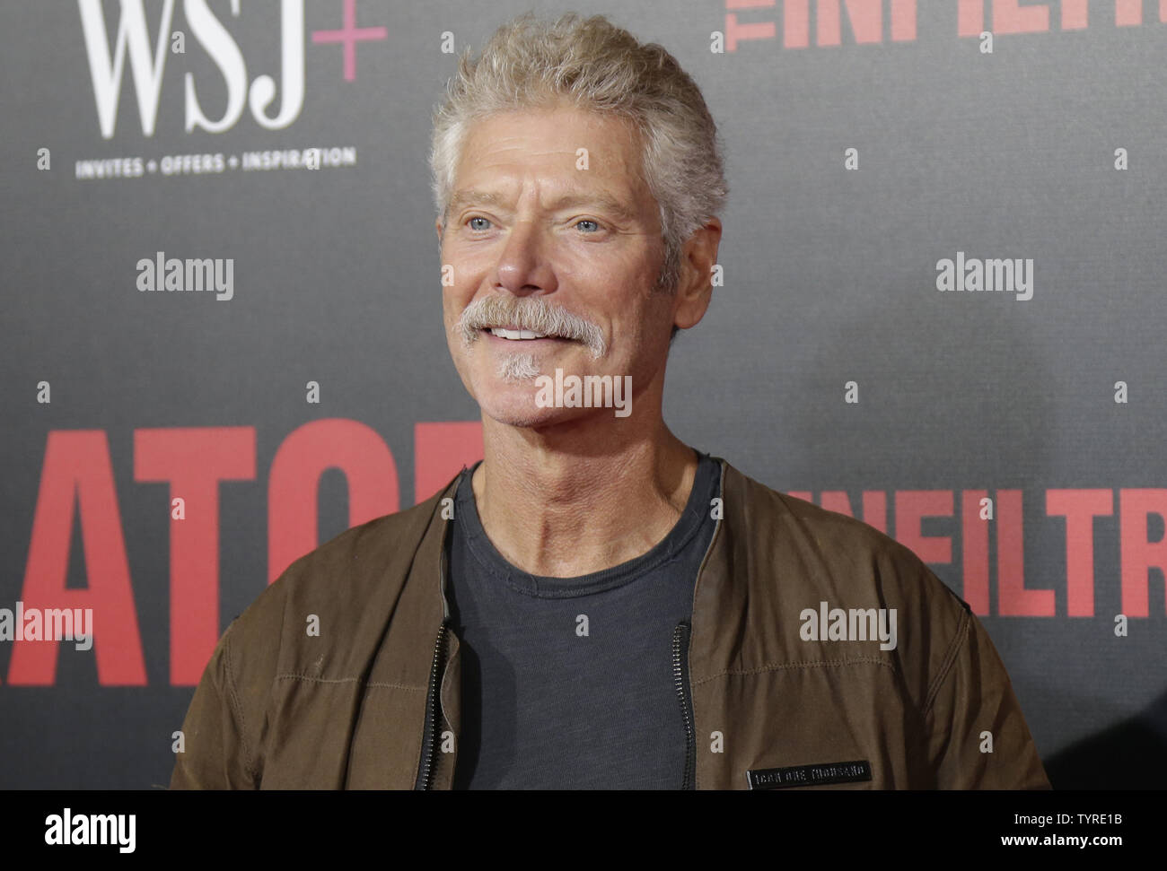 Stephen Lang arrives on the red carpet at 'The Infiltrator' New York ...
