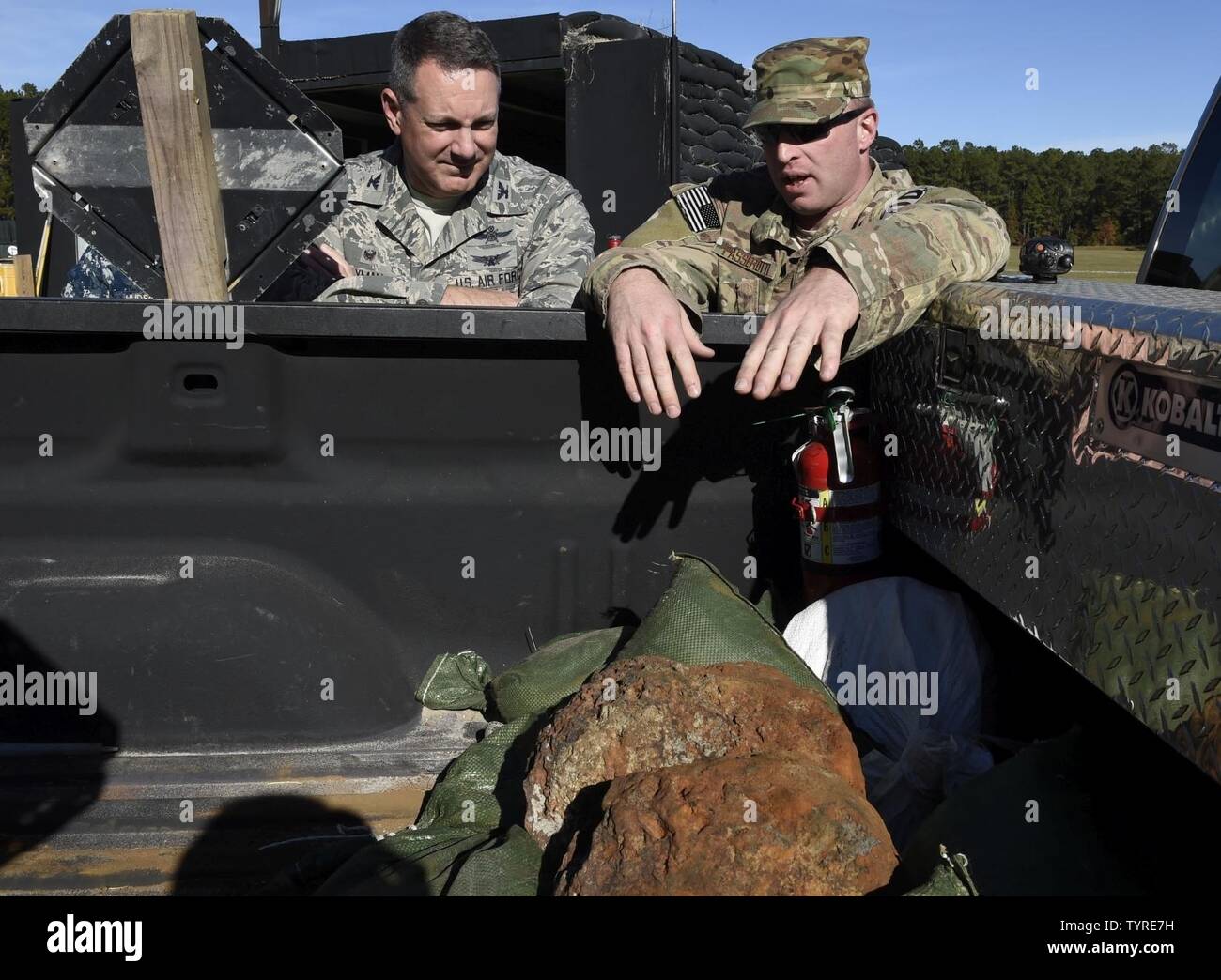 The commander of the 628th air base wing hi-res stock photography and ...