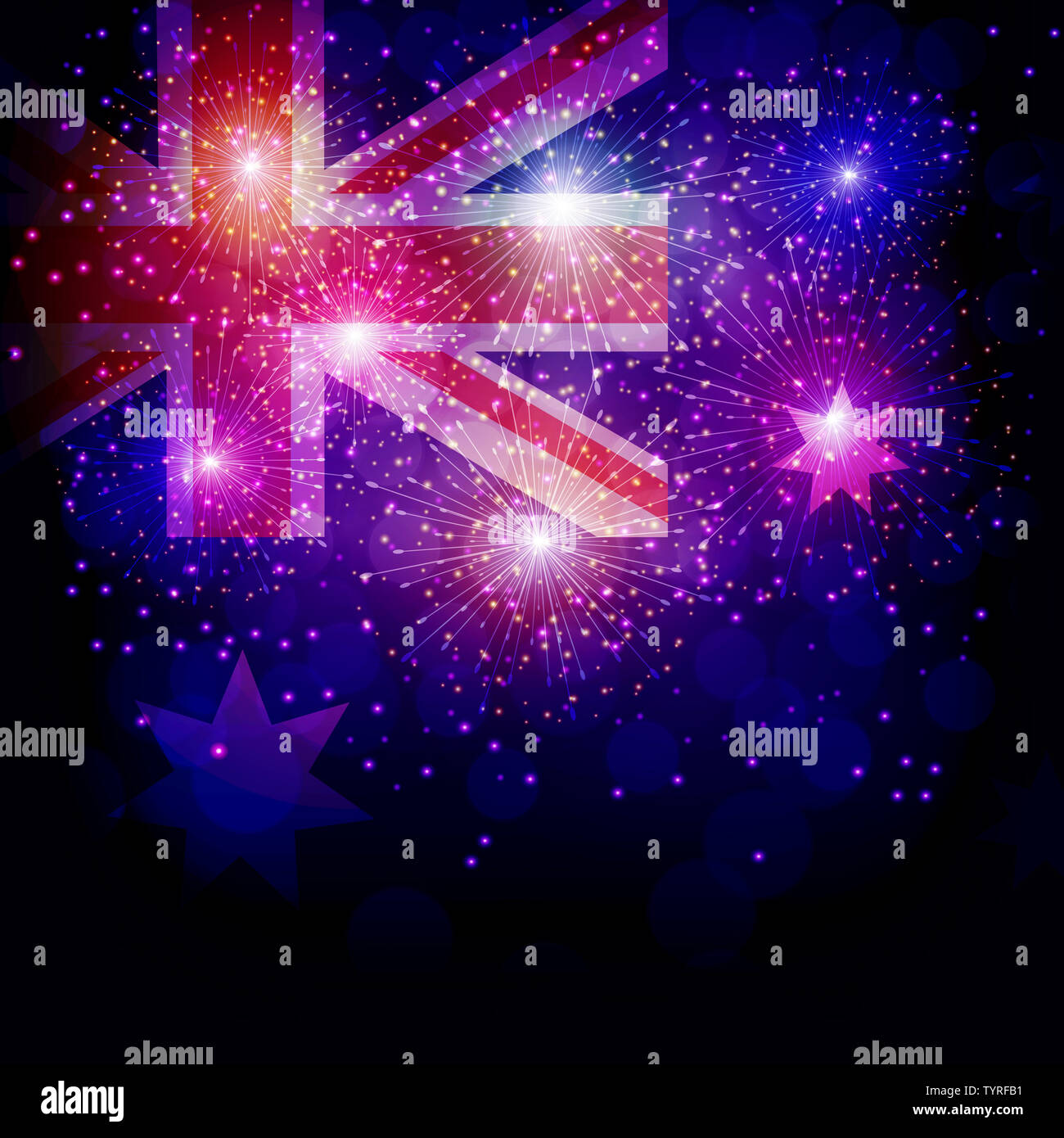 Australian firework hi-res stock photography and images - Alamy
