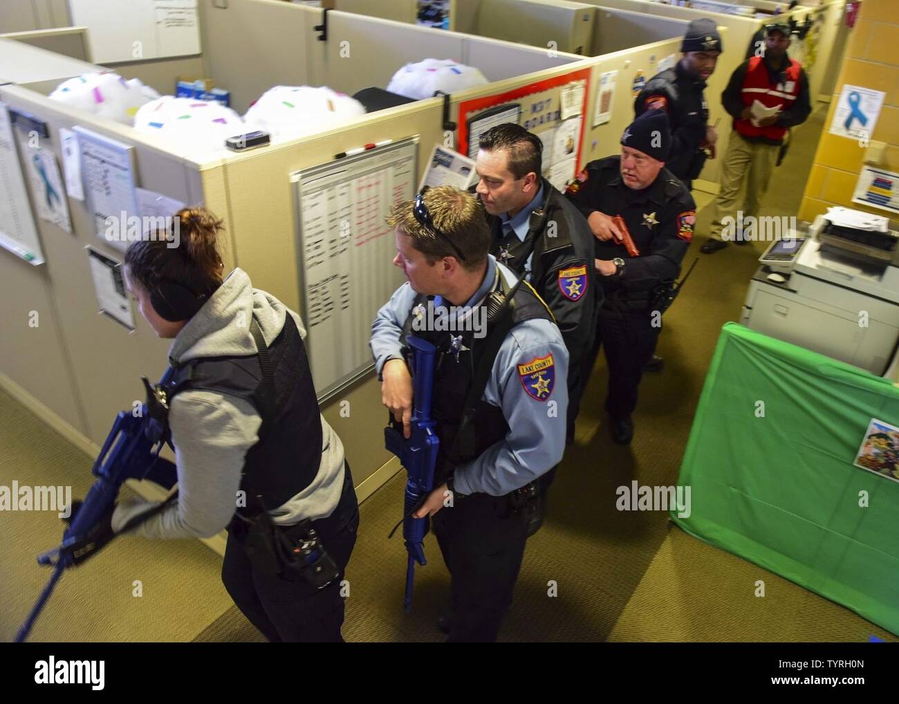 GREAT LAKES, Ill (Oct.25, 2017) Civilian law enforcement officers from ...