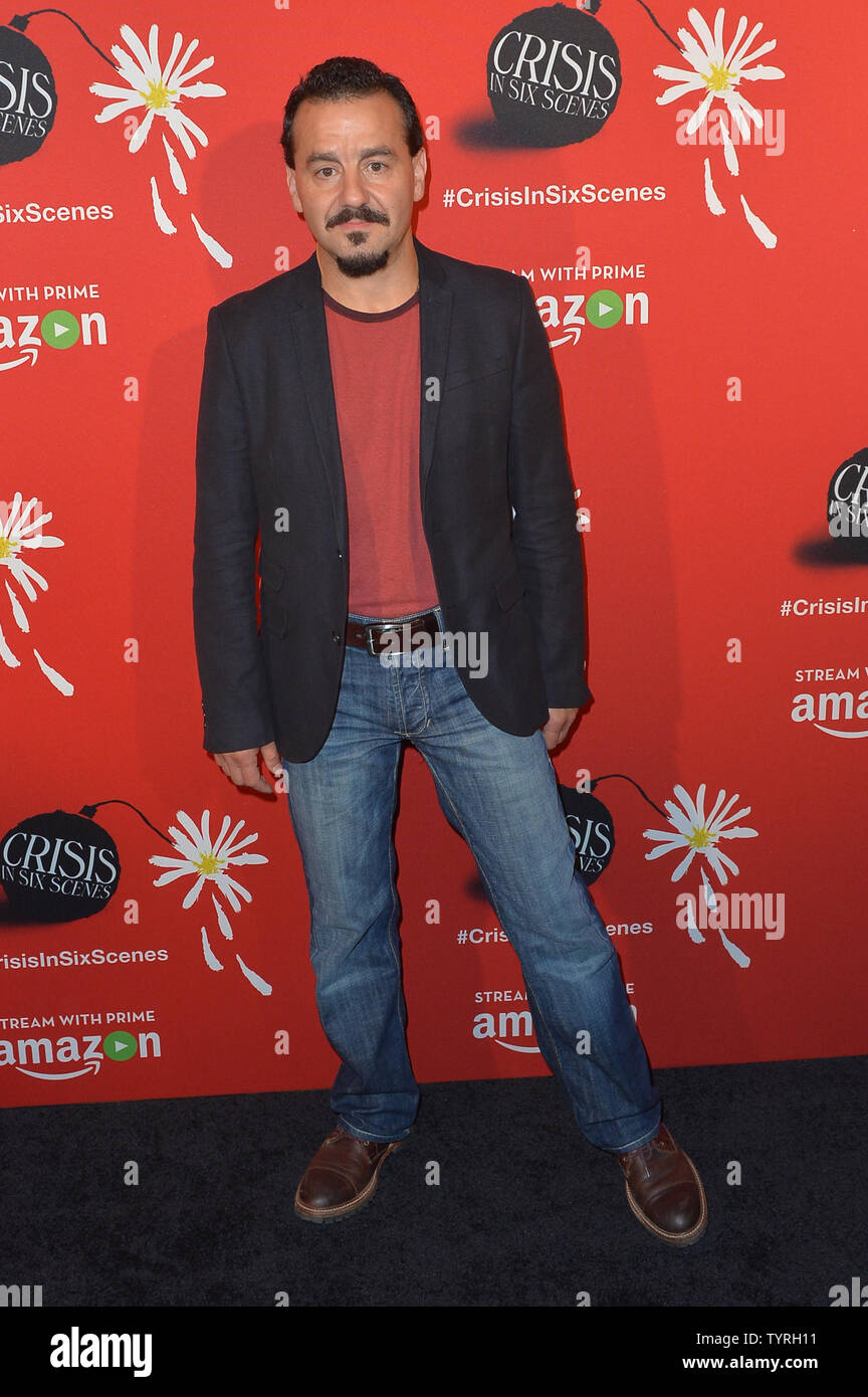Max Casella arrives at 'The Crisis in Six Scenes' premiere at The ...