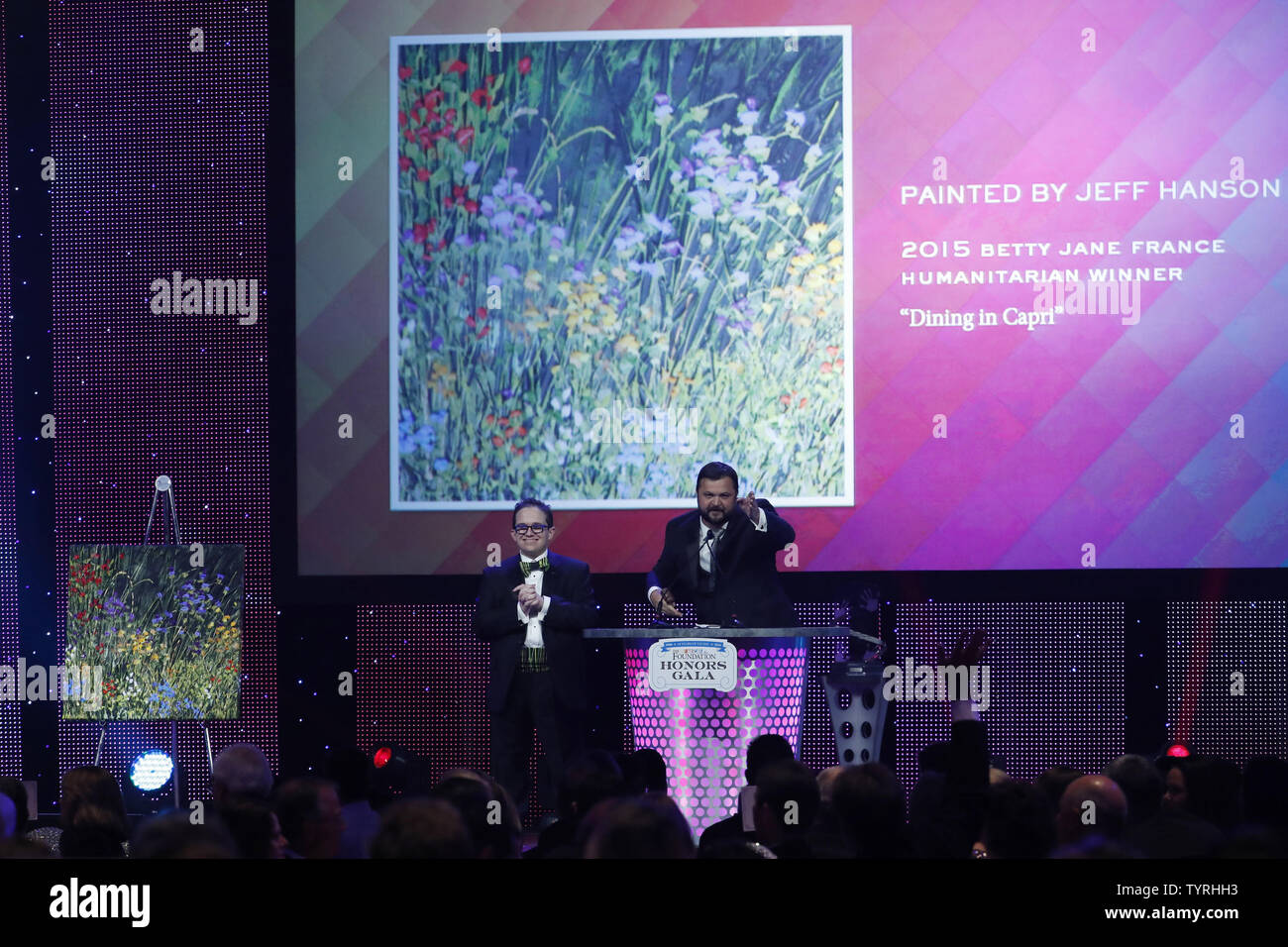 Artist Jeff Hanson has a painting of his auctioned at the First Annual ...