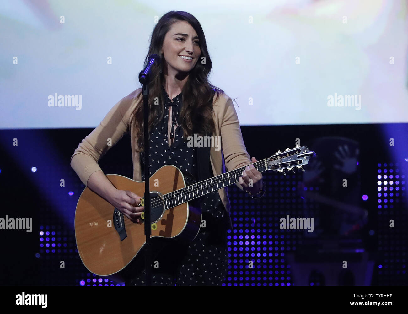Sara Bareilles performs onstage at the First Annual NASCAR Foundation ...