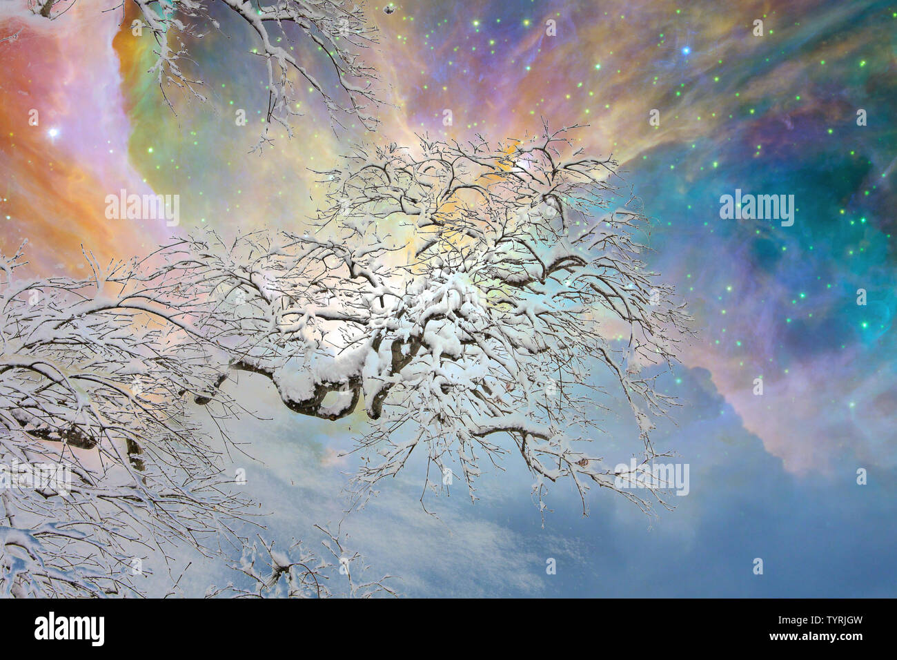 Japanese art stars night hi-res stock photography and images - Alamy