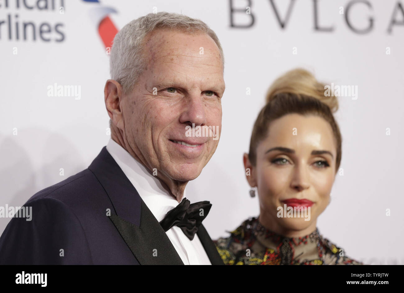 Steve Tisch arrives on the red carpet at the 15th Annual Elton John ...