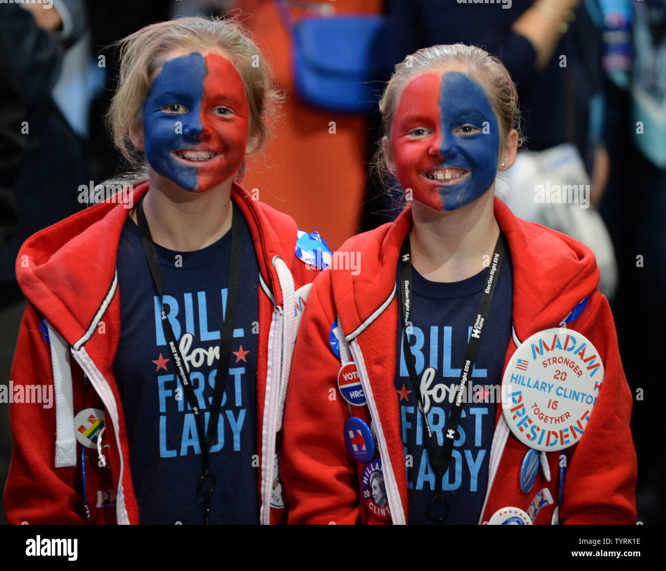 Ten-year-old sisters Chase (L) and Josie Cerrell, American's living in ...
