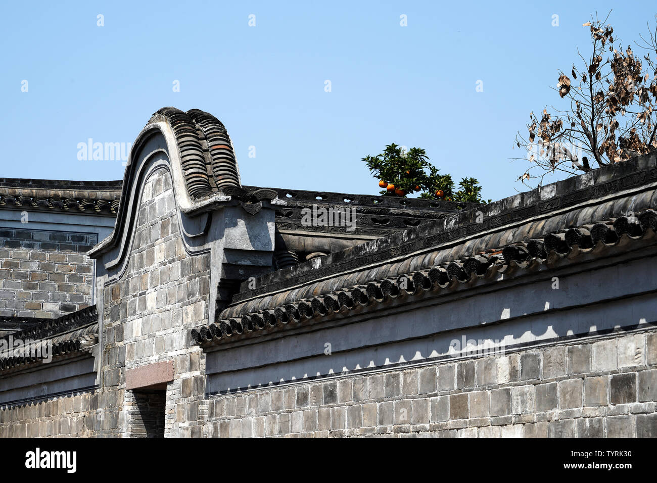 Ancient complex in Cicheng, Ningbo Stock Photo - Alamy
