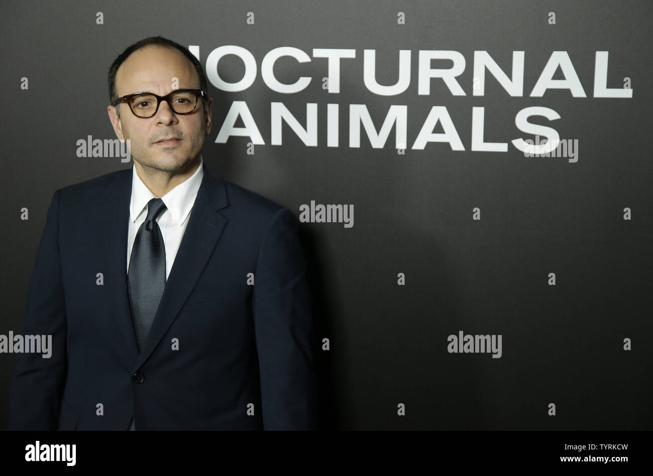 Robert Salerno arrives on the red carpet at the 'Nocturnal Animals ...