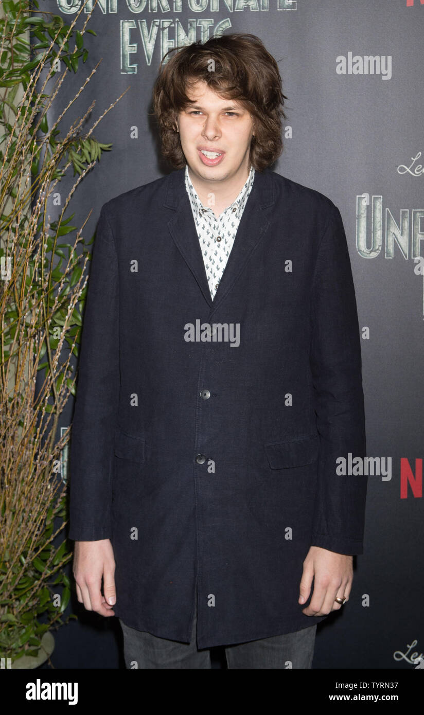 Matty Cardarople arrives on the red carpet at the Netflix's premiere of ...
