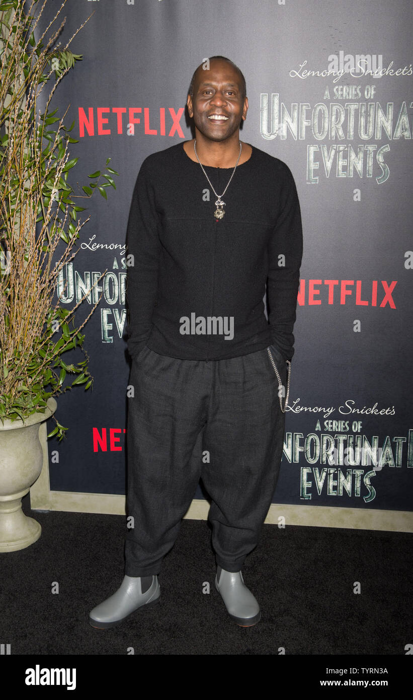 K. Todd Freeman arrives on the red carpet at the Netflix's premiere of ...