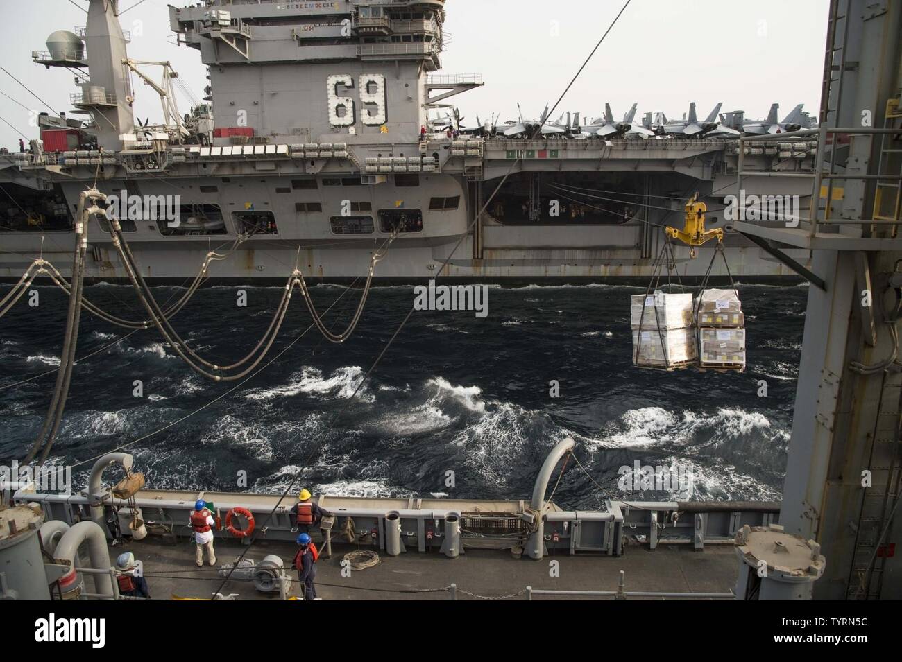 GULF (Nov. 23, 2016) The aircraft carrier USS Dwight D. Eisenhower (CVN ...