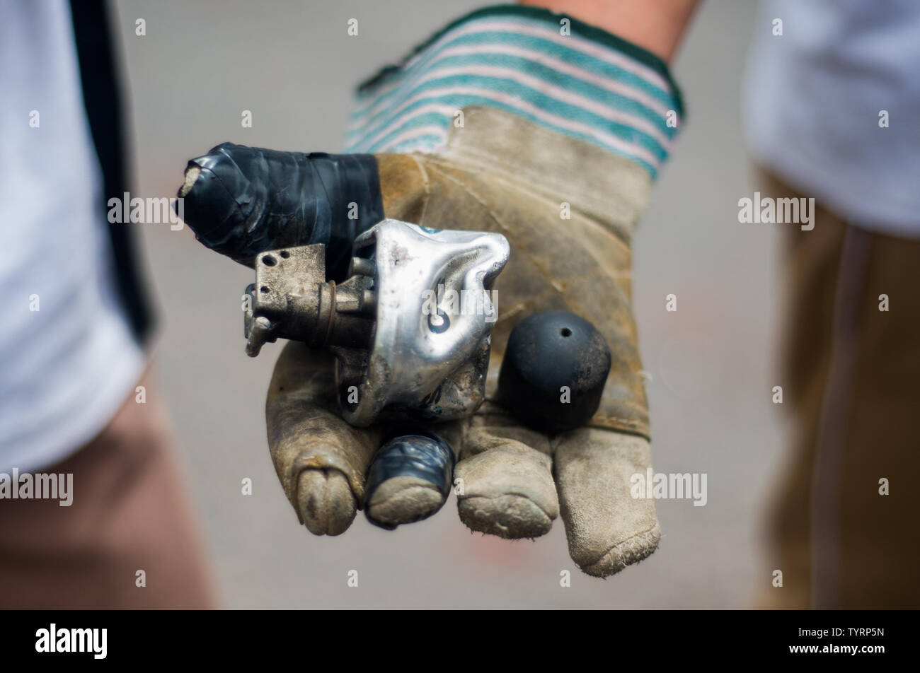 June 27, 2019 - Tegucigalpa, Honduras - Middle school students from the ...