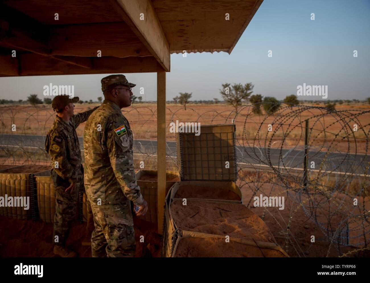 U.S. Air Force Lt. Gen. Richard Clark, 3rd Air Force commander, tours ...