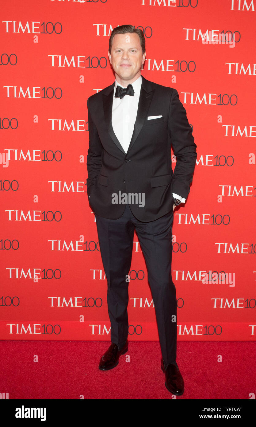 Willie Geist arrives on the red carpet at the TIME 100 Gala at ...