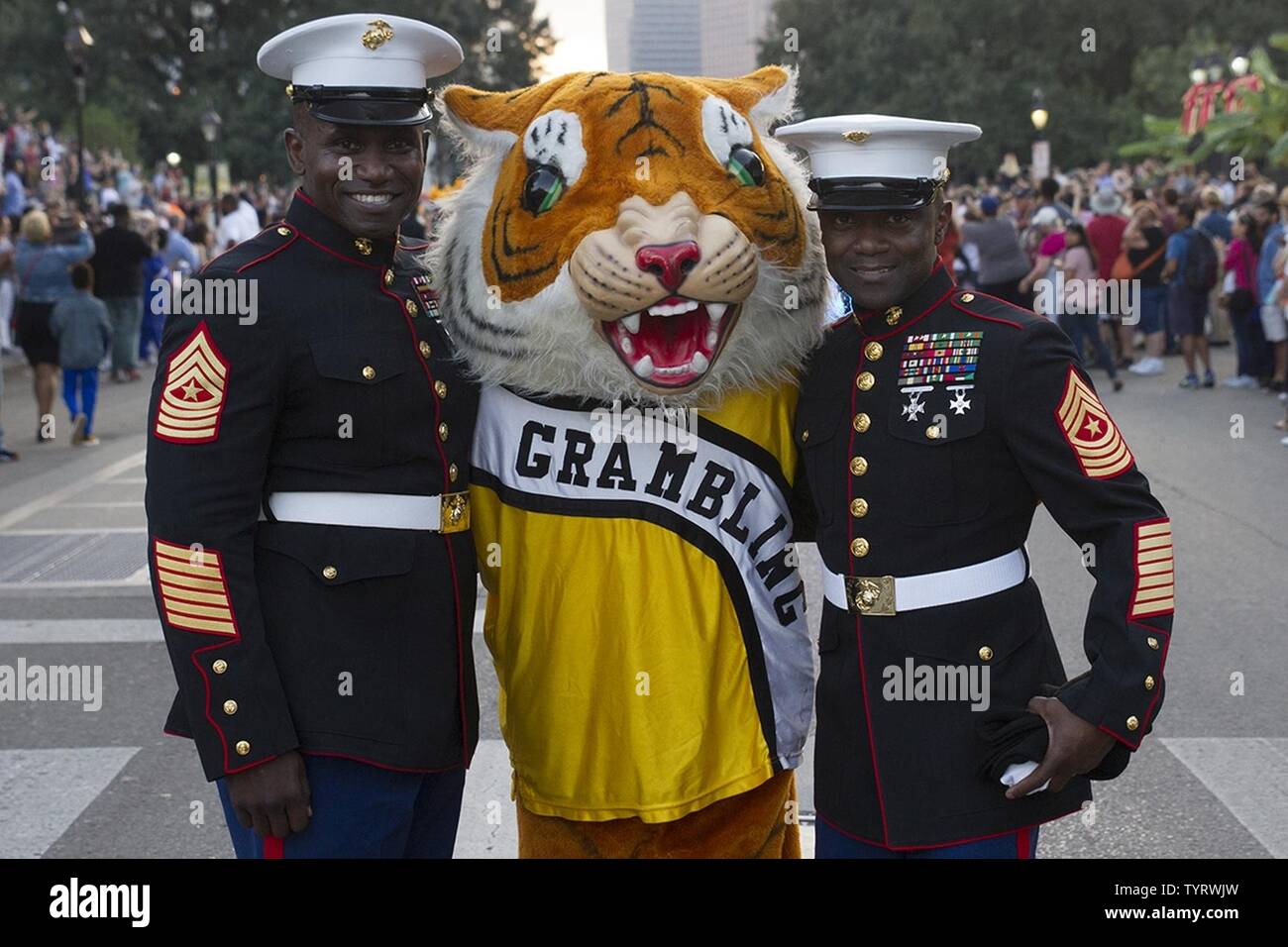 Sergeant Major Anthony N. Page, sergeant major of the 6th Marine Corps ...