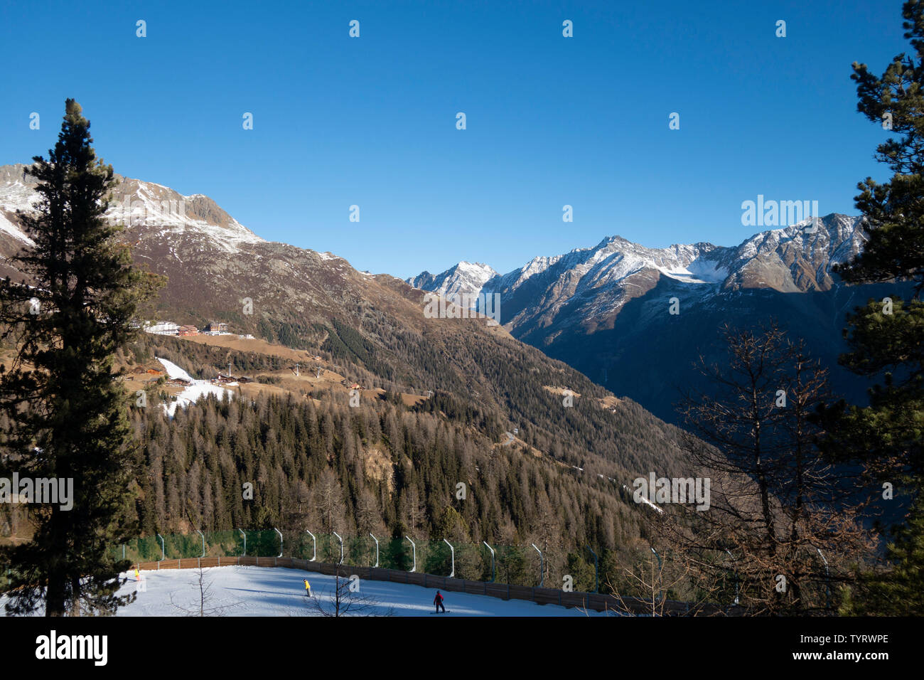 Views in alps, Austria Stock Photo - Alamy